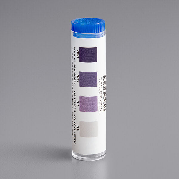 Hydrion CM-240 Chlorine Test Strips 10-200ppm - 100 Count Vial ...