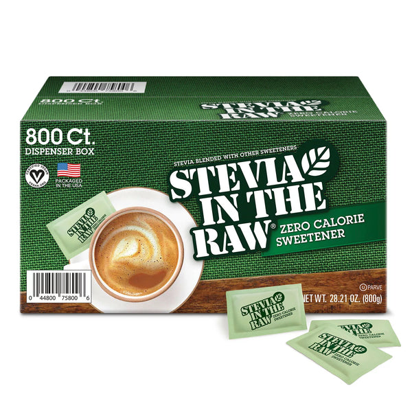 COFFEE CONDIMENT/ STEVIA Packet, 800 Packets per Case – Croaker, Inc