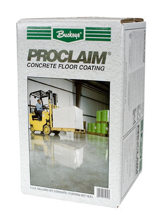 FINISH/BUCKEYE ”PROCLAIM” Concrete & Terrazzo Floor Coating – Croaker, Inc