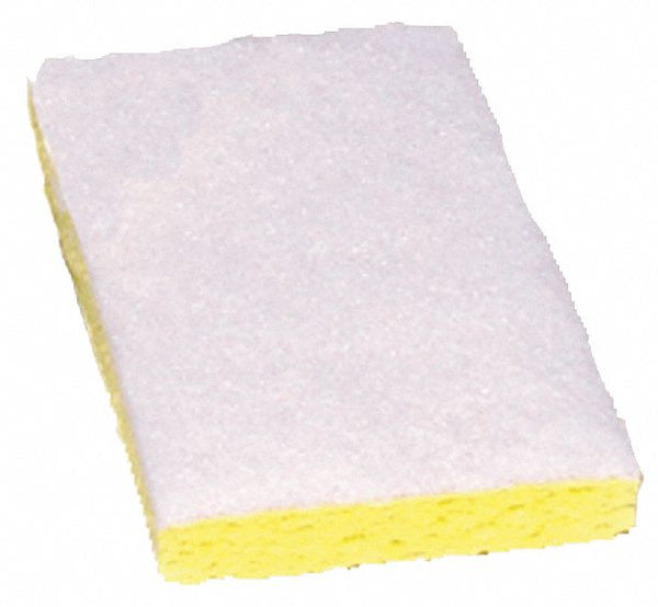 SPONGE/ Cellulose Sponge with White Scrubber Pad, Individually Wrapped ...